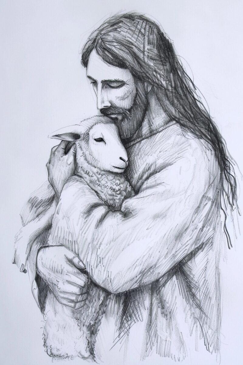 33 Creative Christian Drawings To Inspire You | Think About Such Things