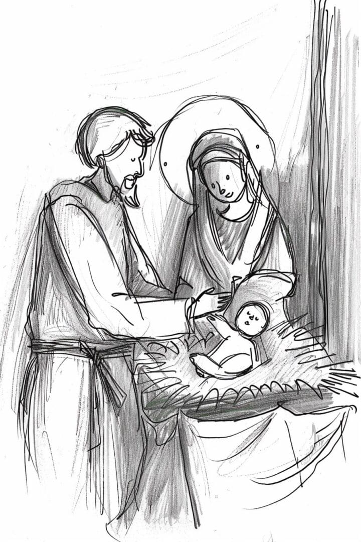 33 Creative Christian Drawings To Inspire You | Think About Such Things
