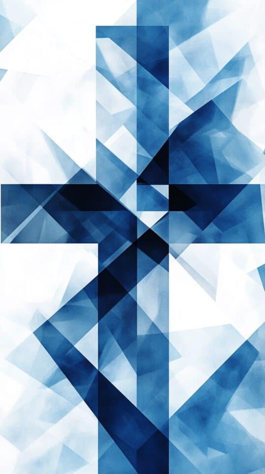 50 Amazing Blue Christian Wallpaper For Your Phone | Think About Such ...