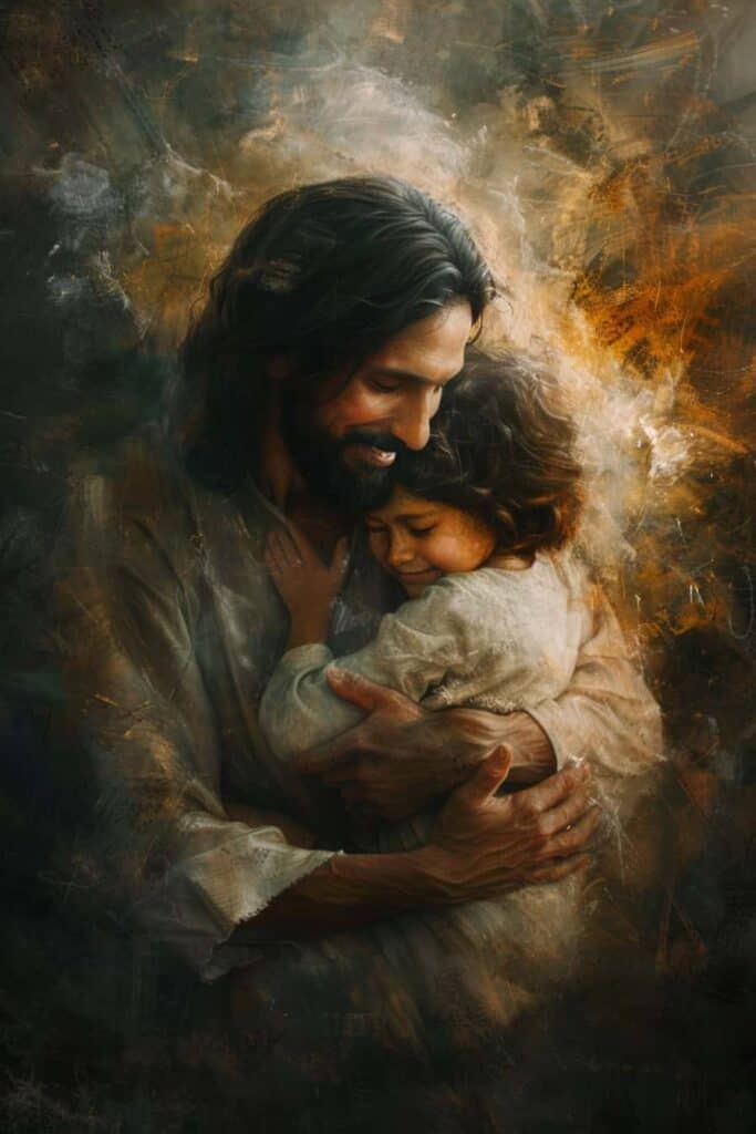 11 Heartwarming Images Of Jesus Hugging | Think About Such Things