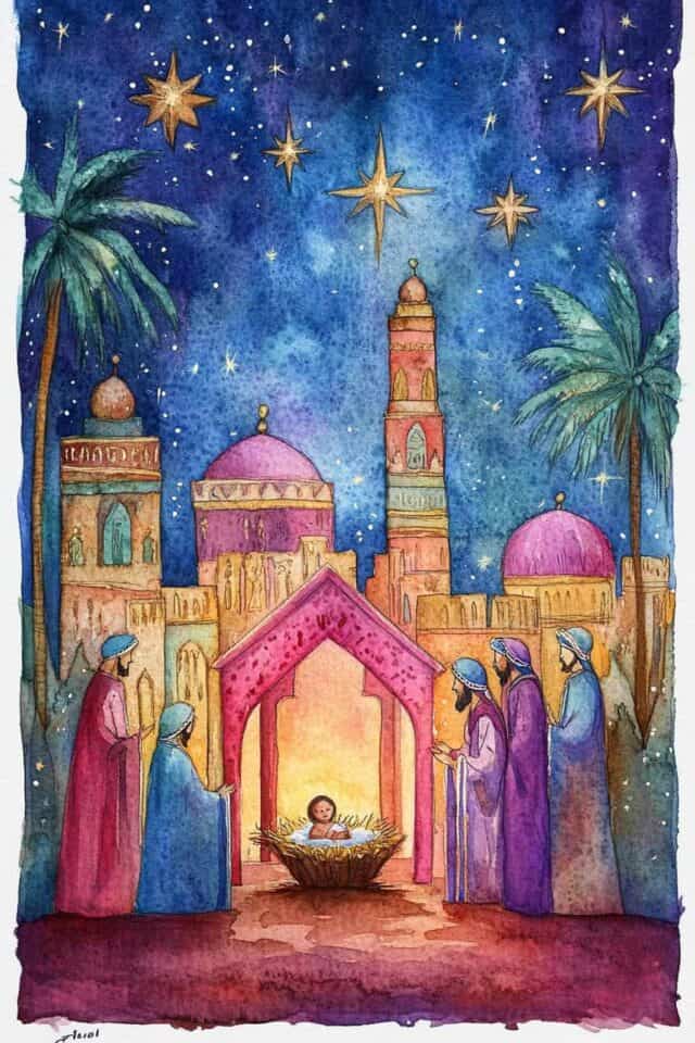 38 Stunning Nativity Art Images For The Christmas Season | Think About ...