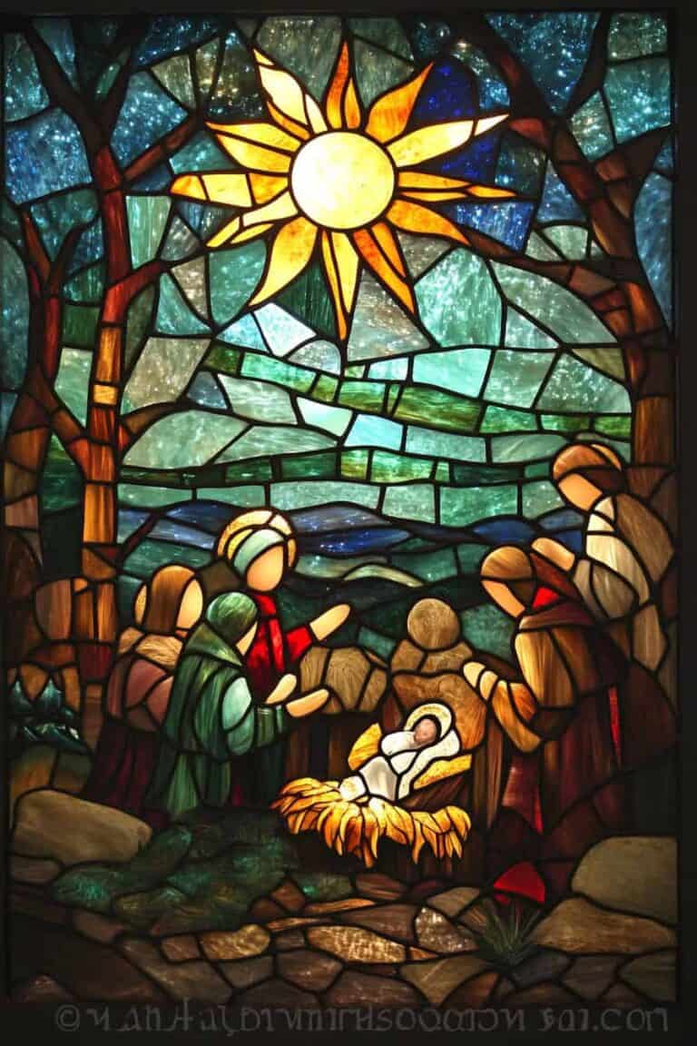 38 Stunning Nativity Art Images For The Christmas Season | Think About ...