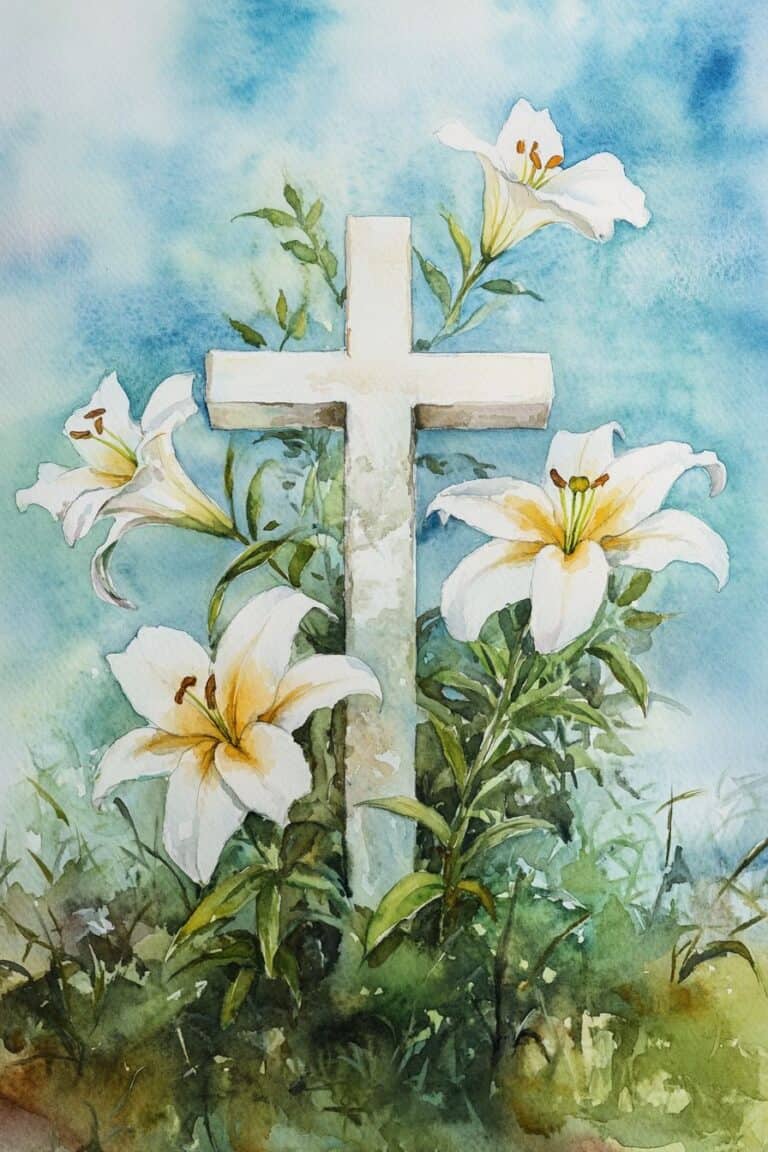 100+ Watercolor Cross Paintings To Inspire Your Inner Artists | Think ...