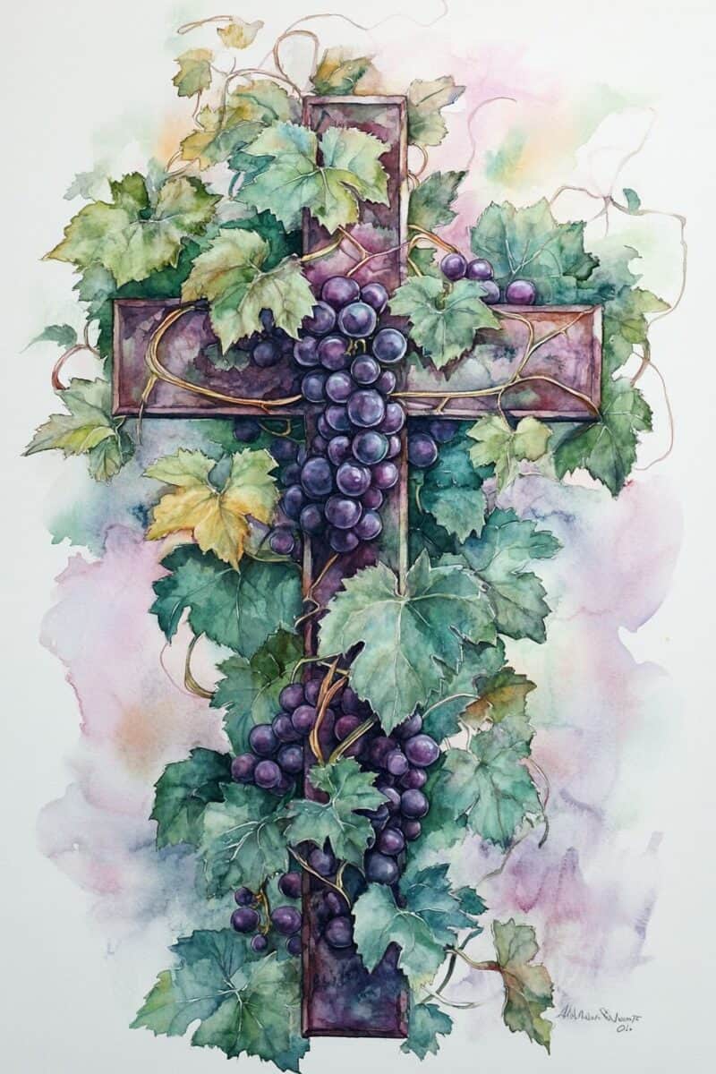 100+ Watercolor Cross Paintings To Inspire Your Inner Artists | Think ...
