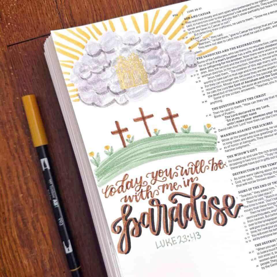 50+ Creative Bible Journaling Ideas For Every Skill Level | Think About ...