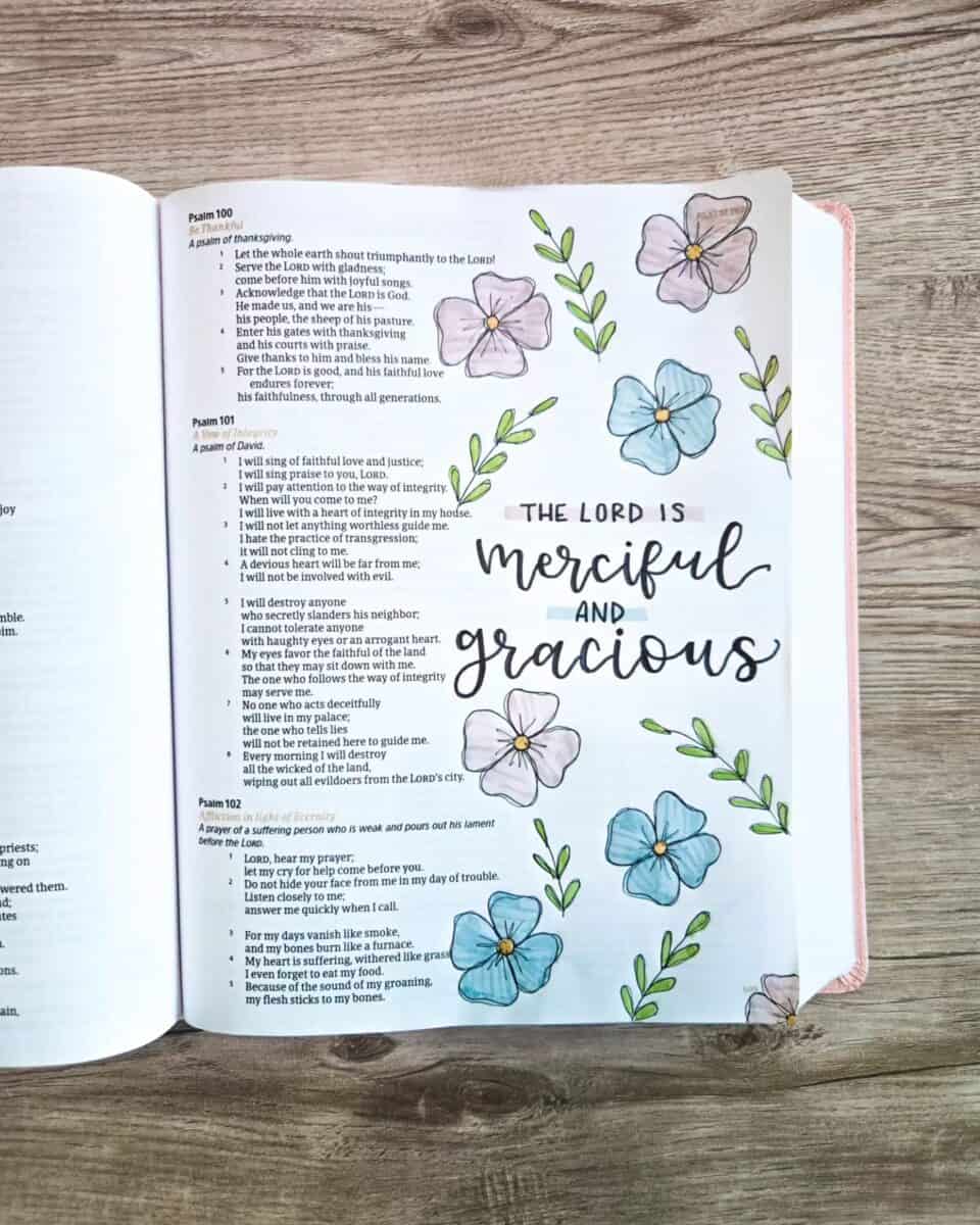 50+ Creative Bible Journaling Ideas For Every Skill Level | Think About ...