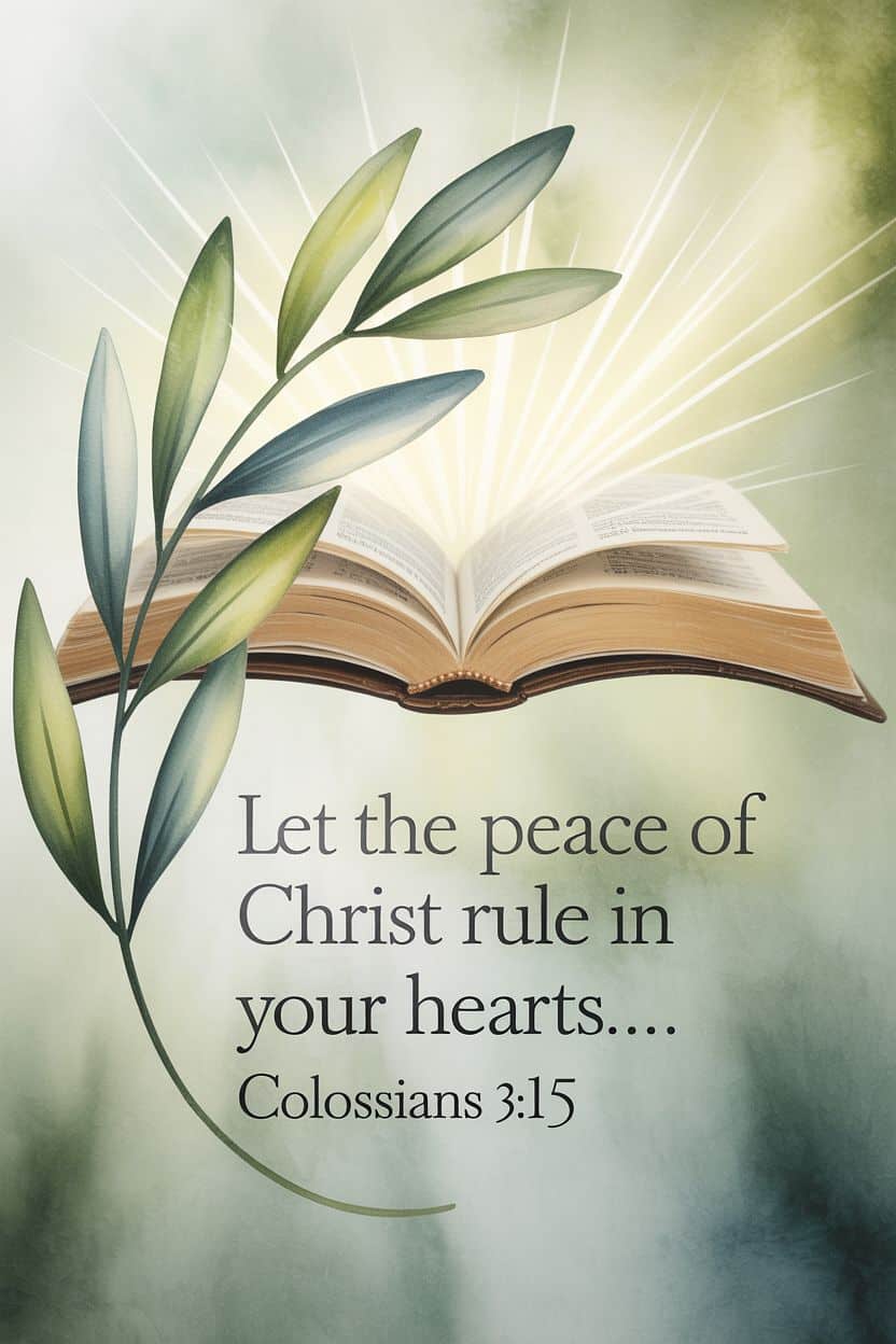 10 Bible Verses That Bring Peace To A Troubled Heart | Think About Such ...